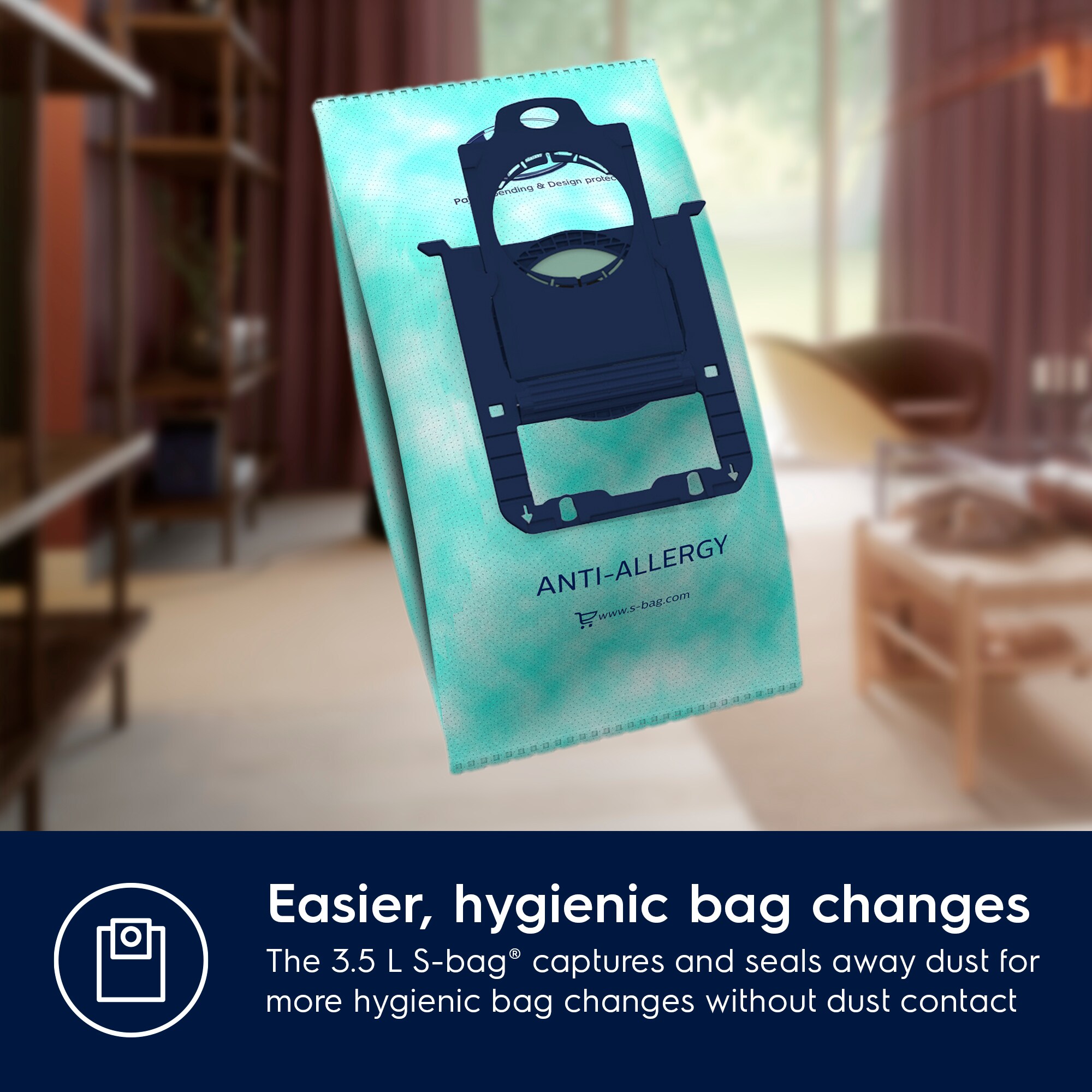 Pure D8 Støvsuger m/pose 57 dB Støvsuger | Electrolux