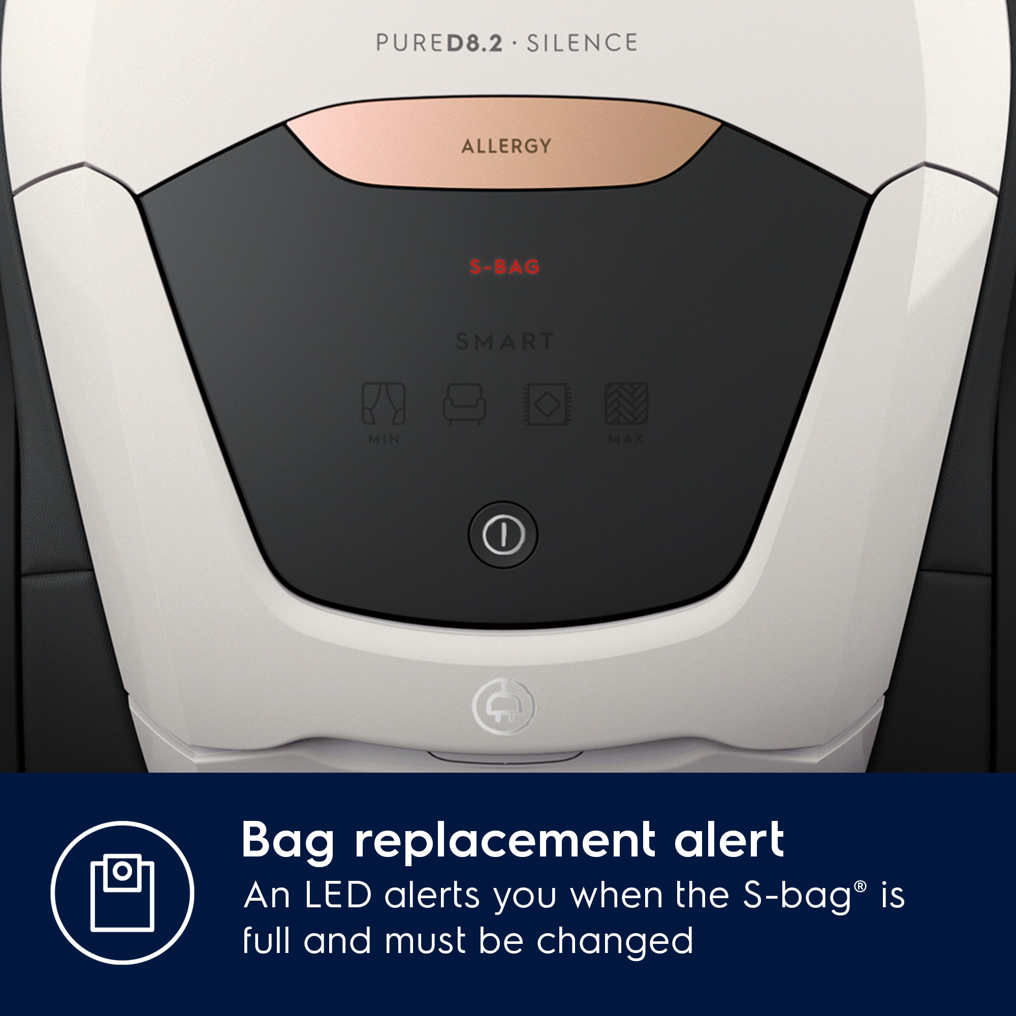 Pure D8 Støvsuger m/pose 57 dB Støvsuger | Electrolux